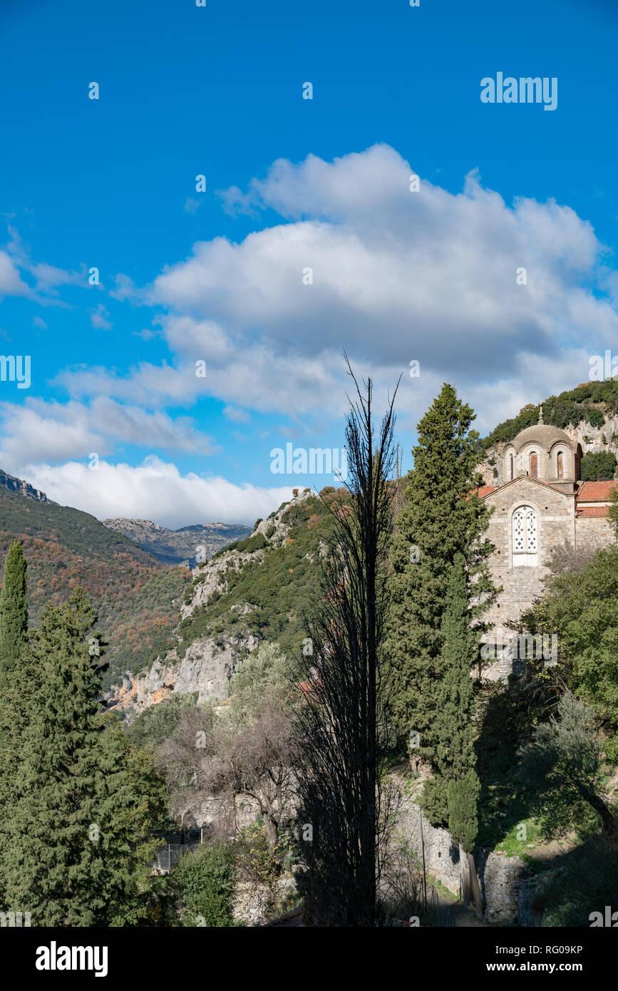 Prodromos monastery arcadia hi-res stock photography and images - Alamy