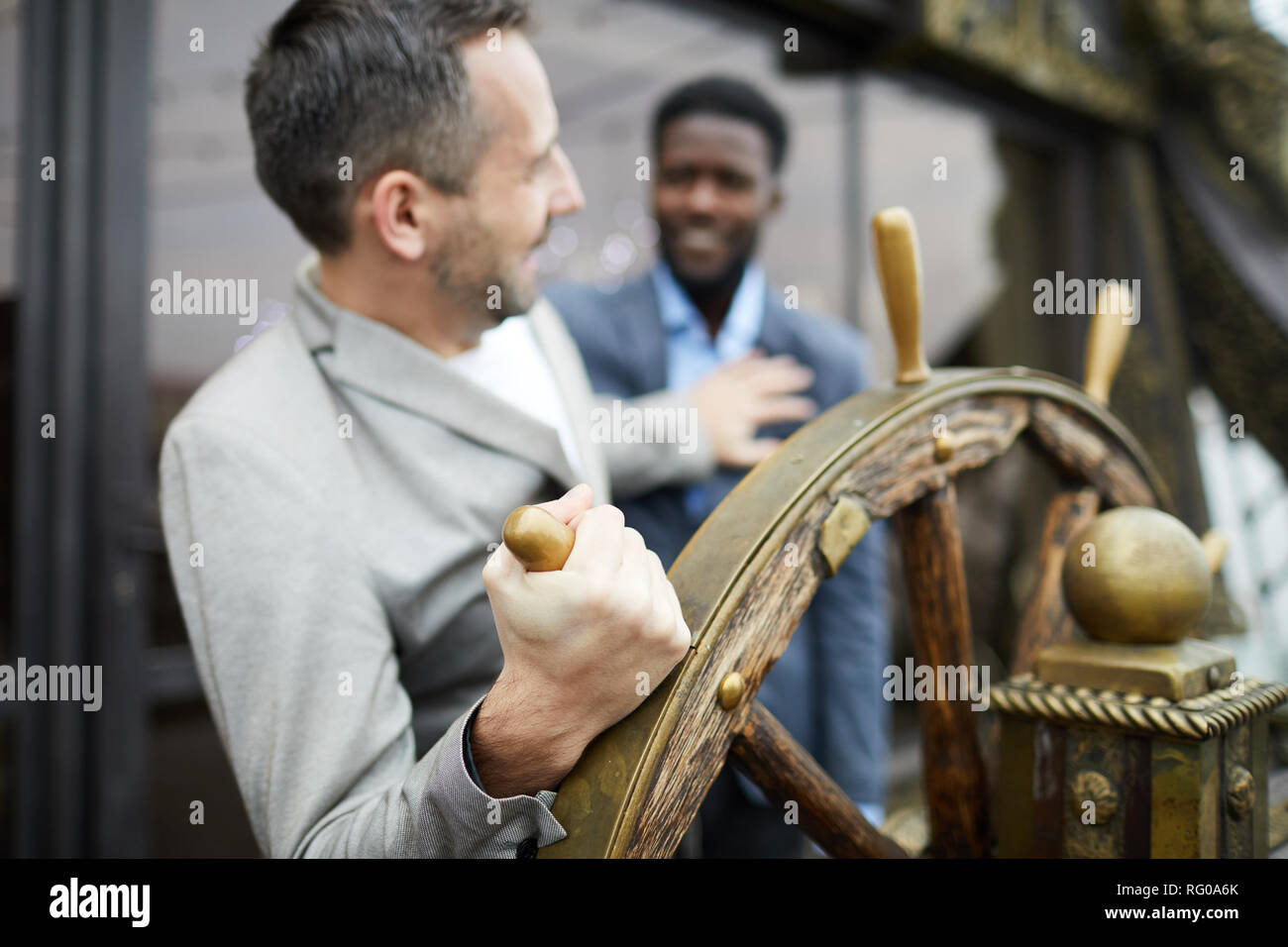 Strong tall man hi-res stock photography and images - Alamy