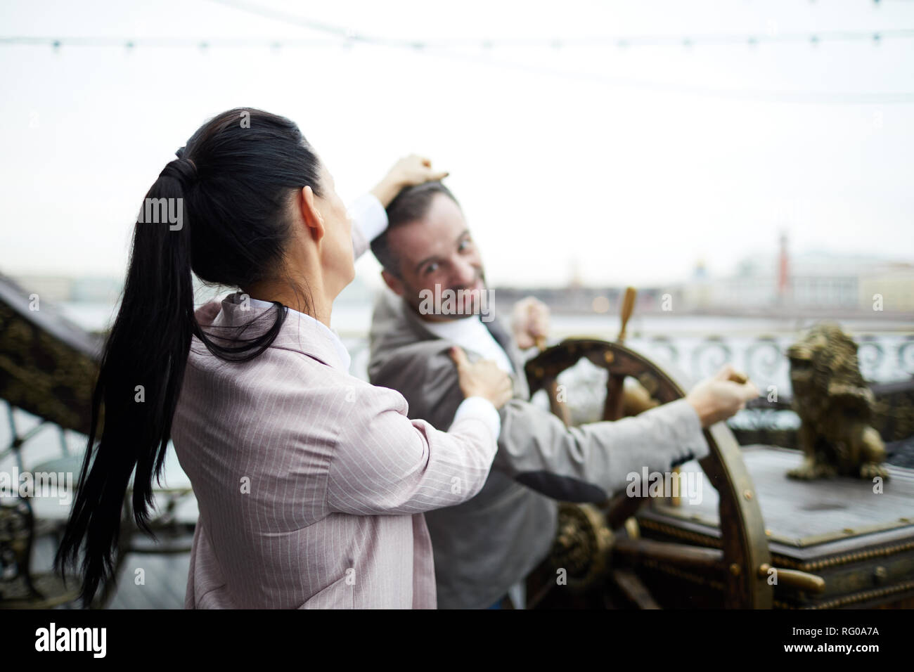 Leadership fight hi-res stock photography and images - Alamy