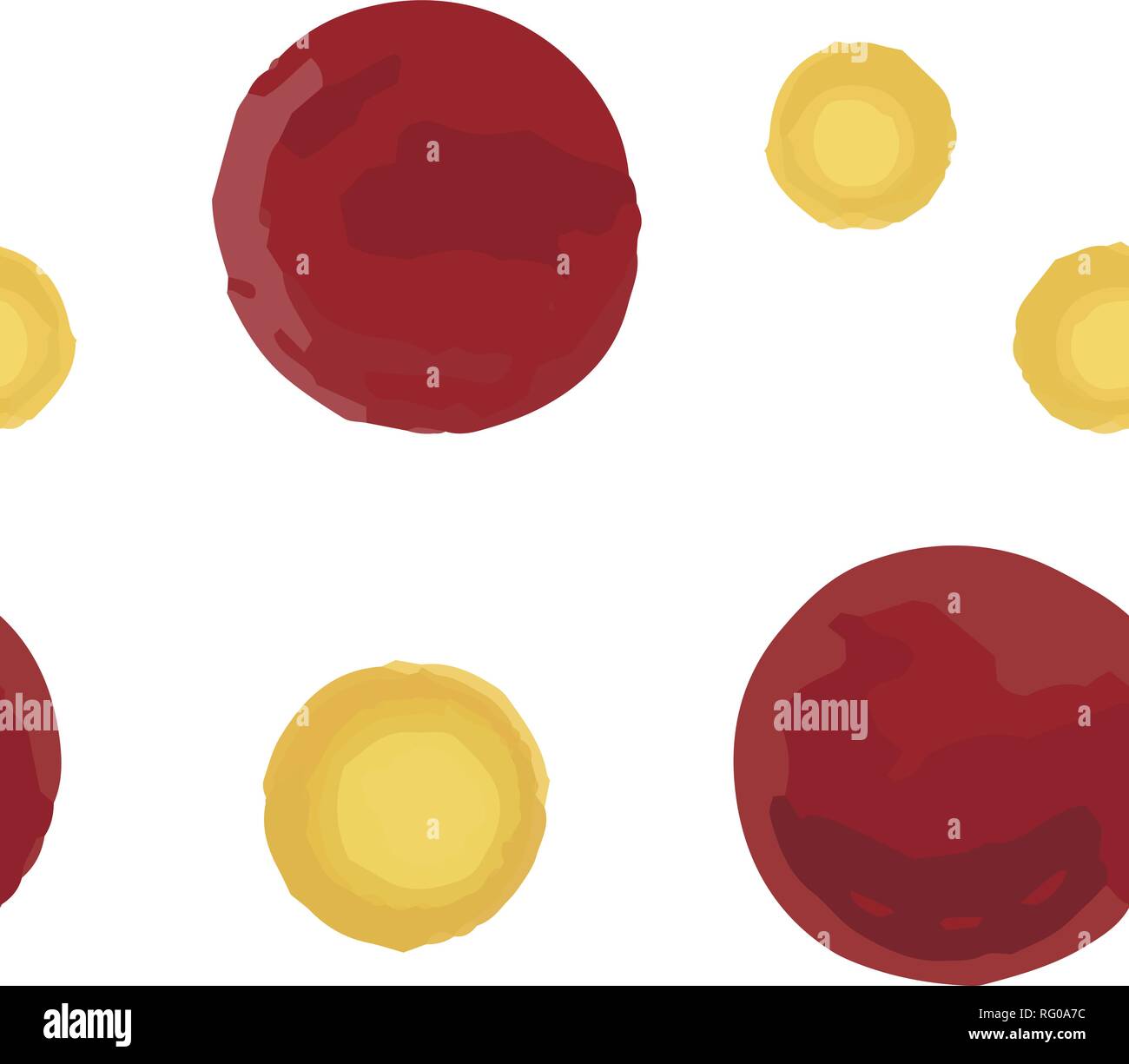 Seamless pattern in Polka-Dot. Perfect for your design, textile ...