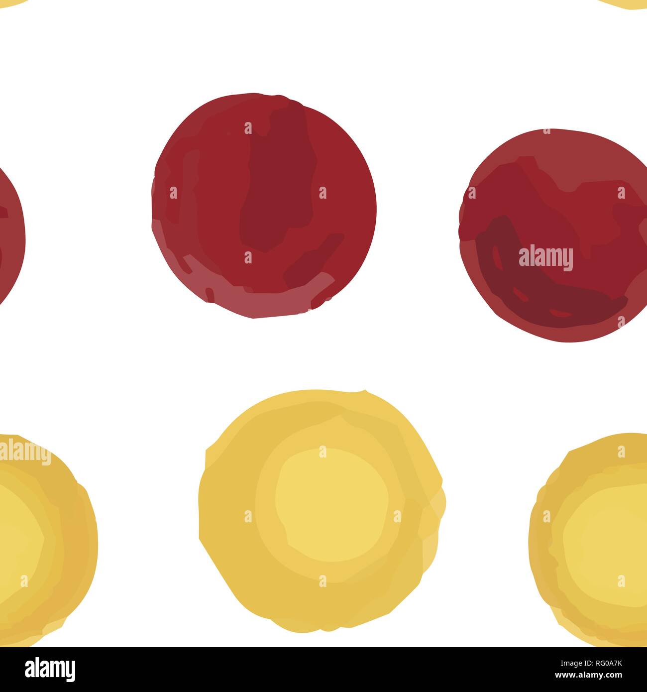 Seamless pattern in Polka-Dot. Perfect for your design, textile ...