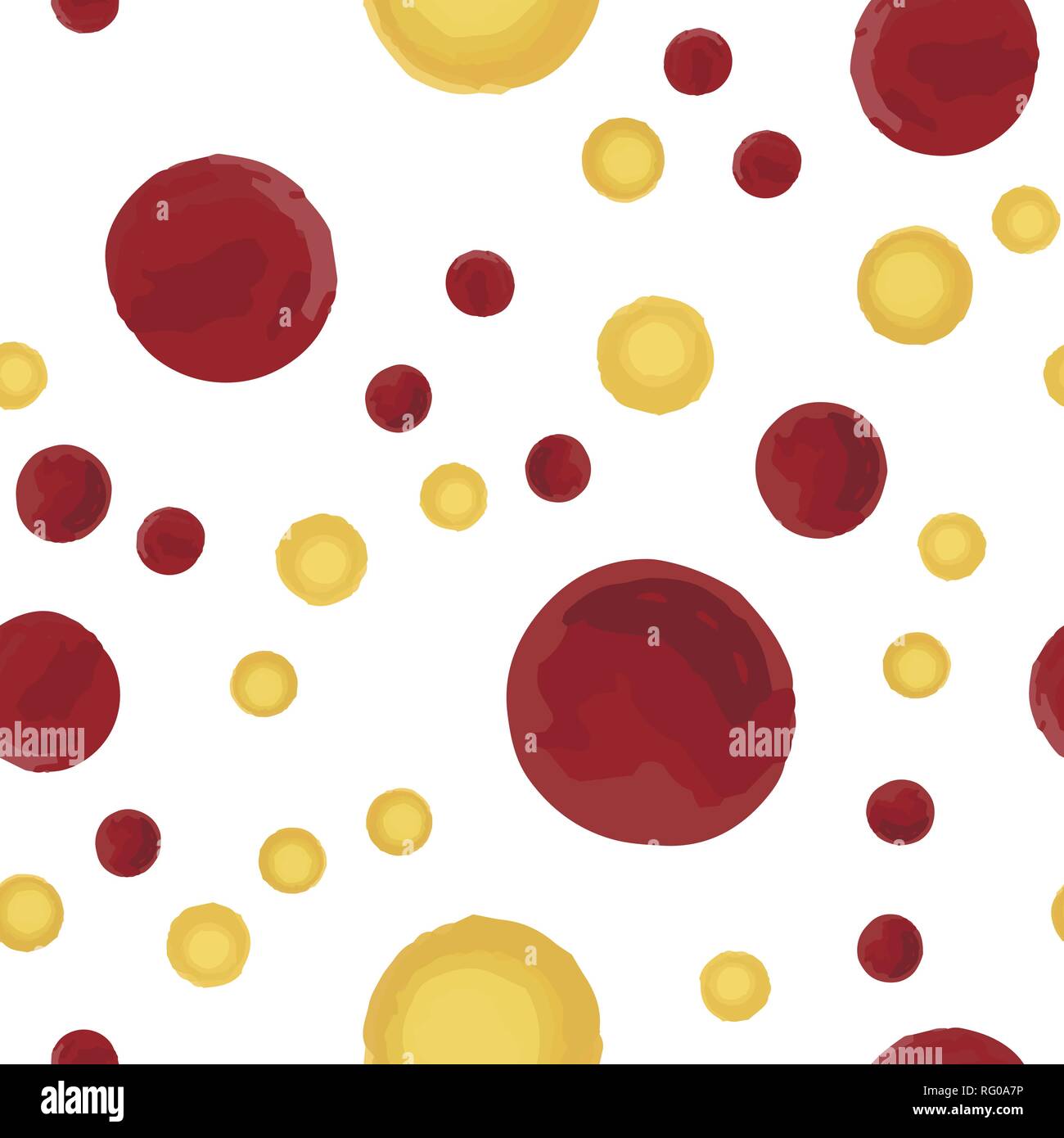 Seamless pattern in Polka-Dot. Perfect for your design, textile ...