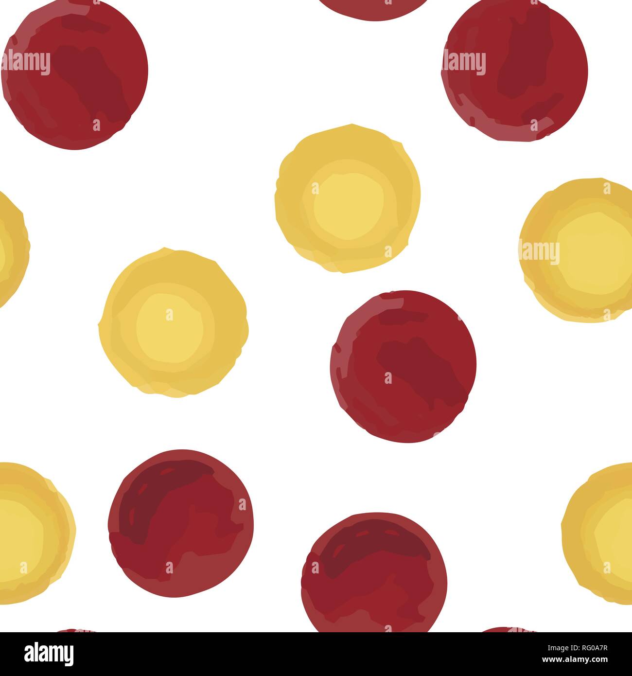 Seamless pattern in Polka-Dot. Perfect for your design, textile ...