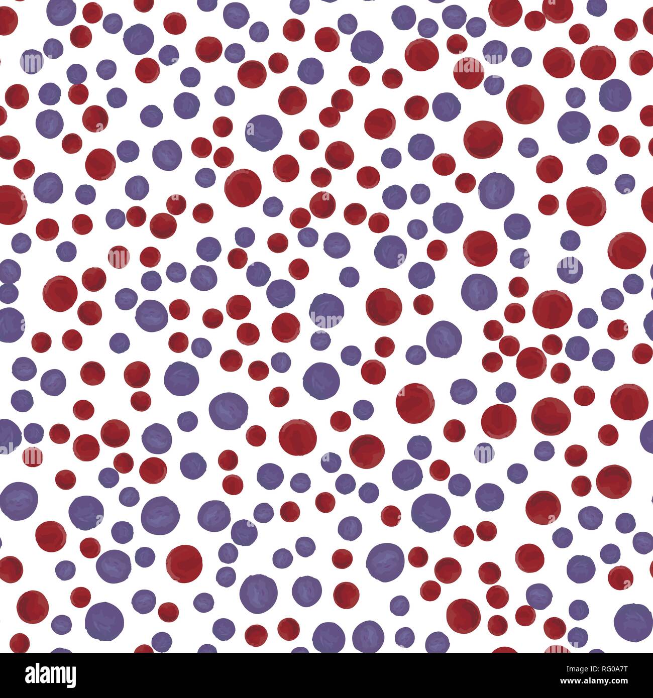 Endless pattern in Polka-Dot. Perfect for your design, textile, pattern ...