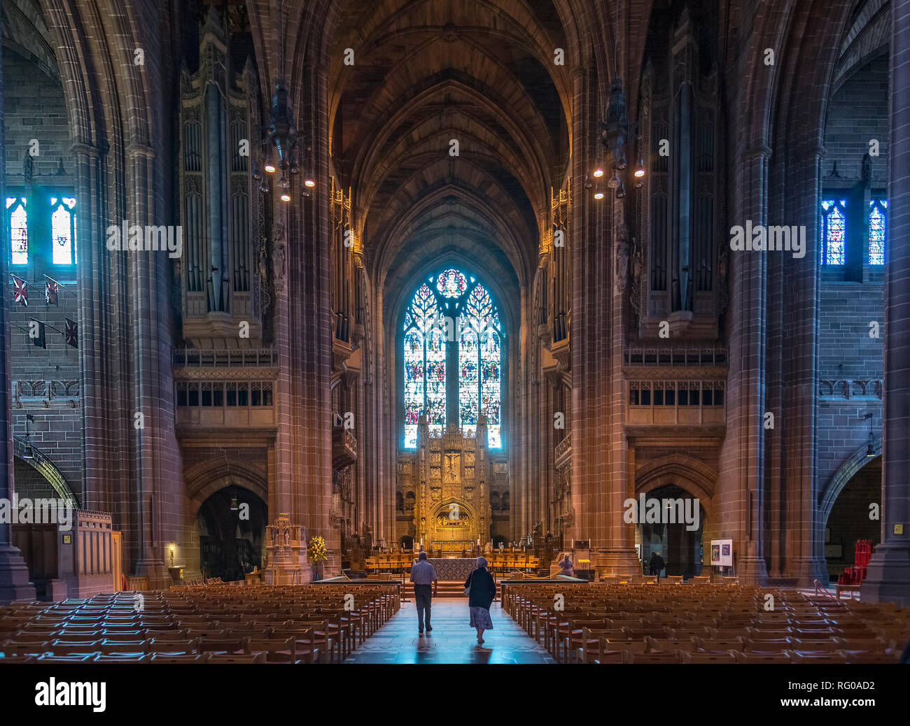 The altar of the anglican cathedral hi-res stock photography and images ...