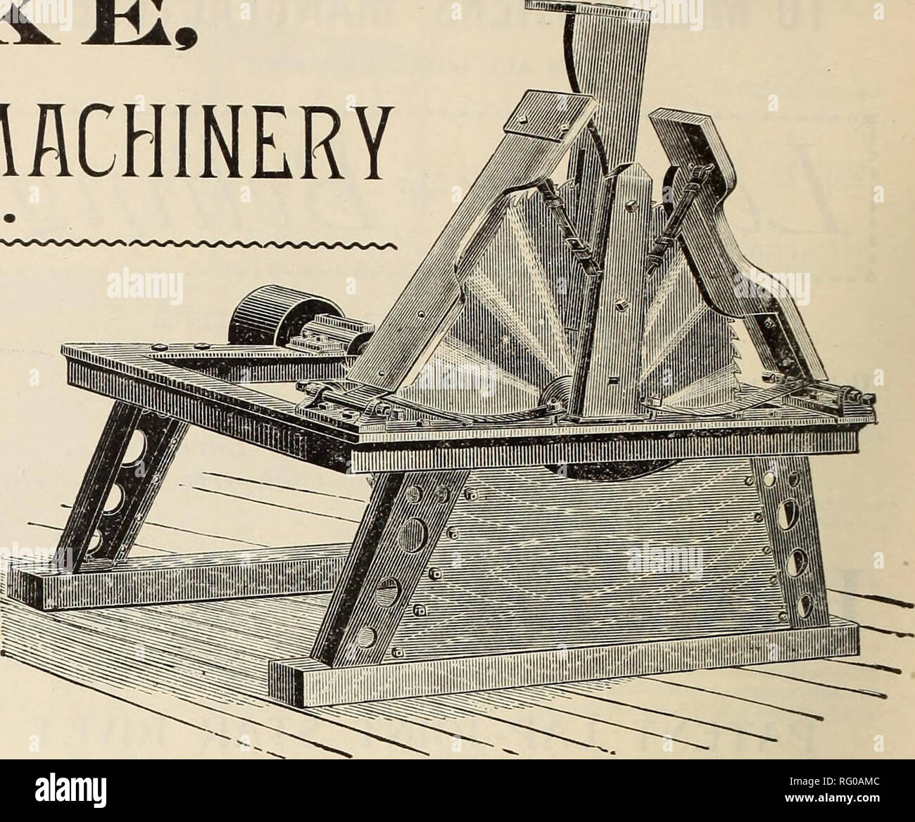 Improved shingle machine hi-res stock photography and images - Alamy