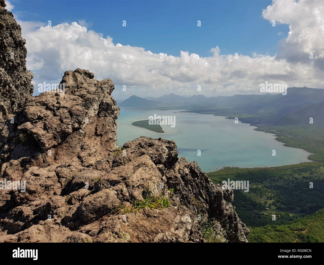 Underwater waterfall mauritius island hi-res stock photography and ...