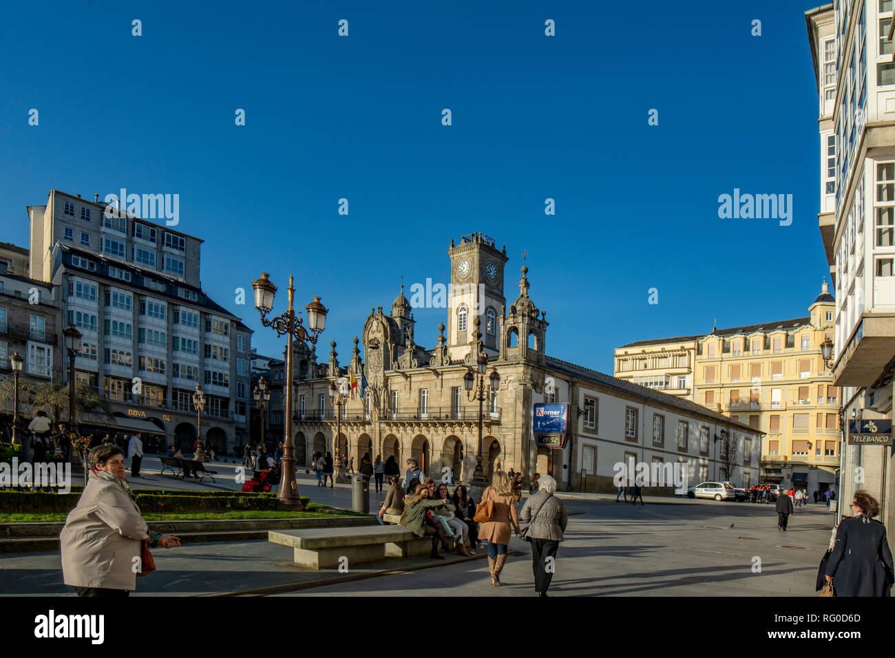 Town hall lugo hi-res stock photography and images - Alamy