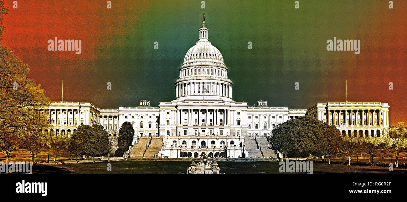 Vintage washington dc architecture hi-res stock photography and images ...