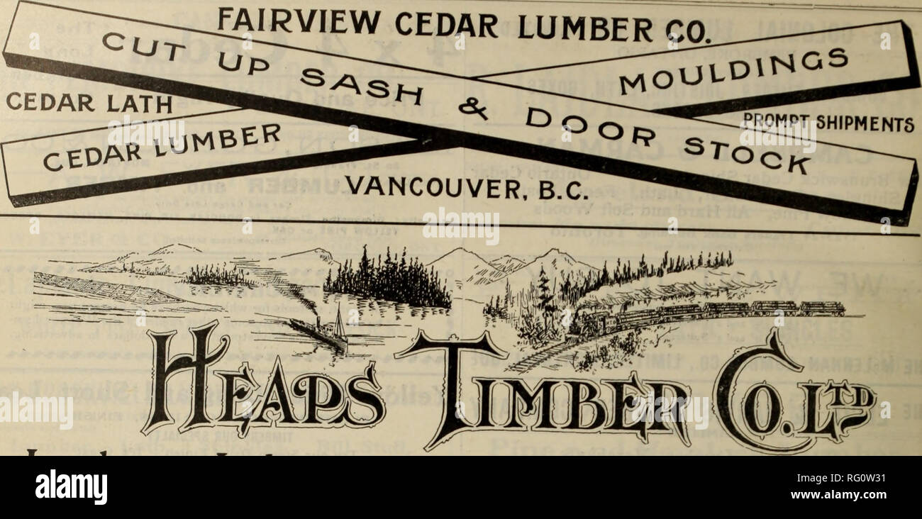 . Canadian forest industries 1907. Lumbering; Forests and forestry ...