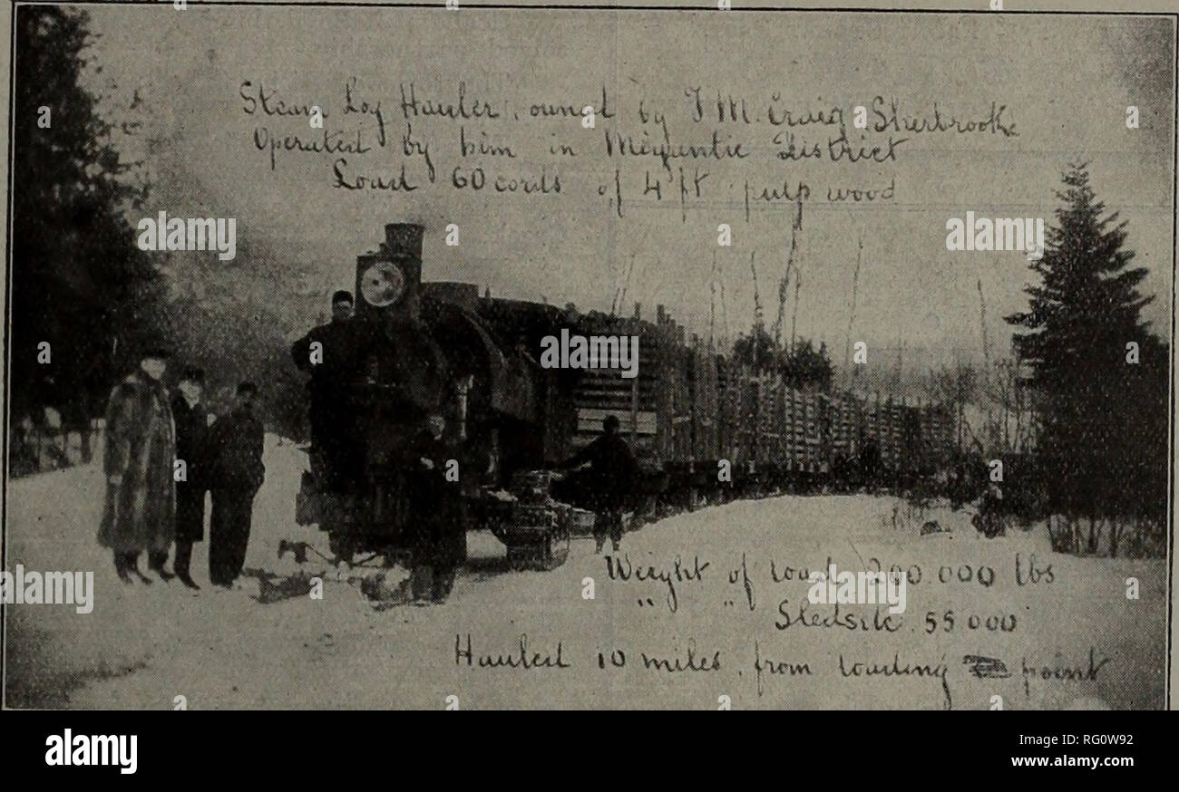 Steam log hauler hi-res stock photography and images - Alamy