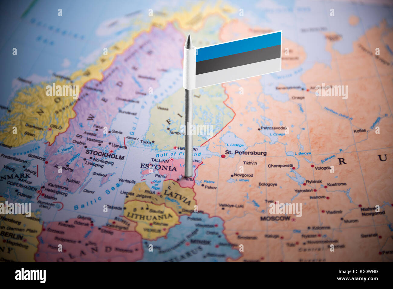 Estonian border hi-res stock photography and images - Alamy