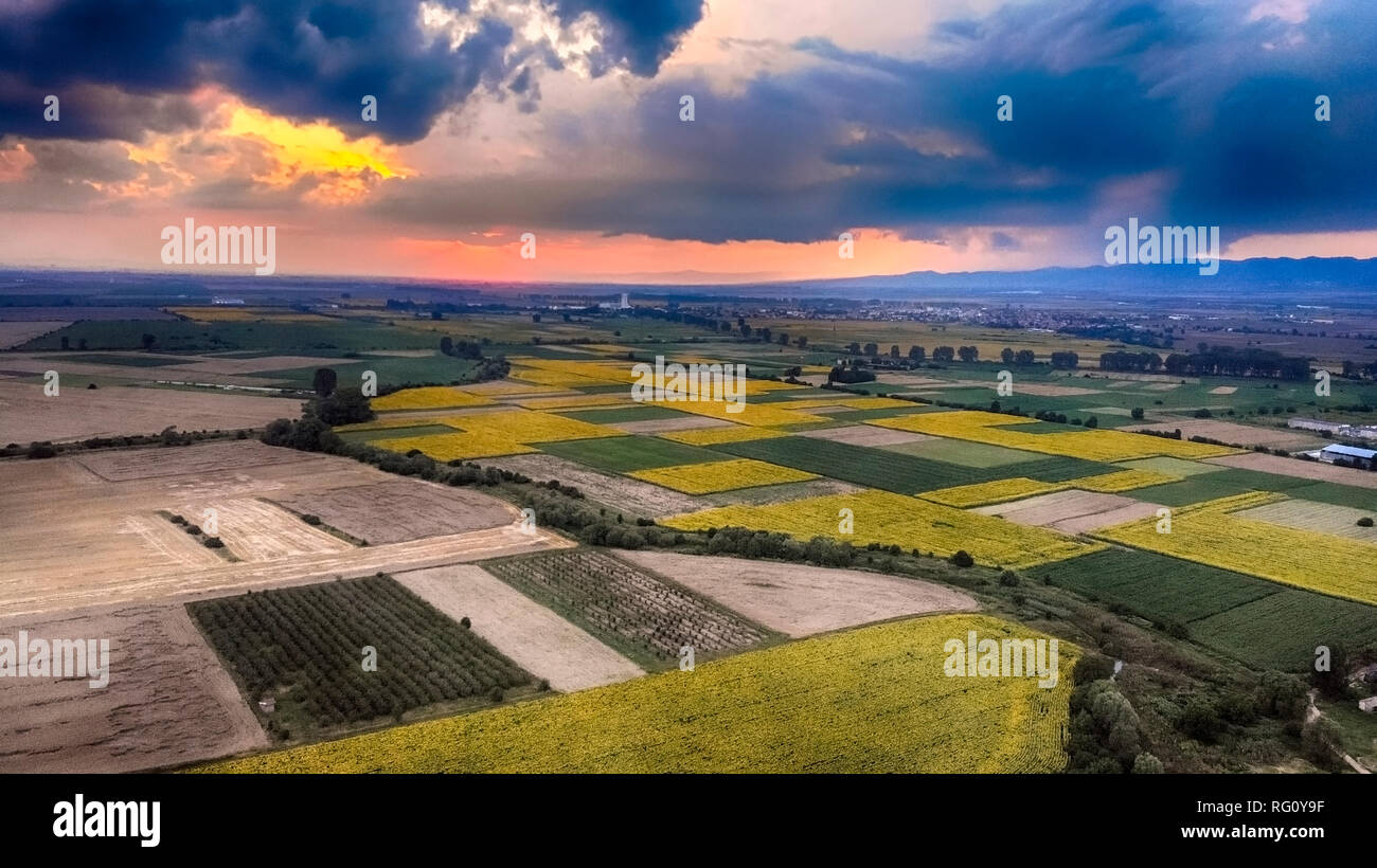 Beautiful Landscape photography with drone Stock Photo - Alamy