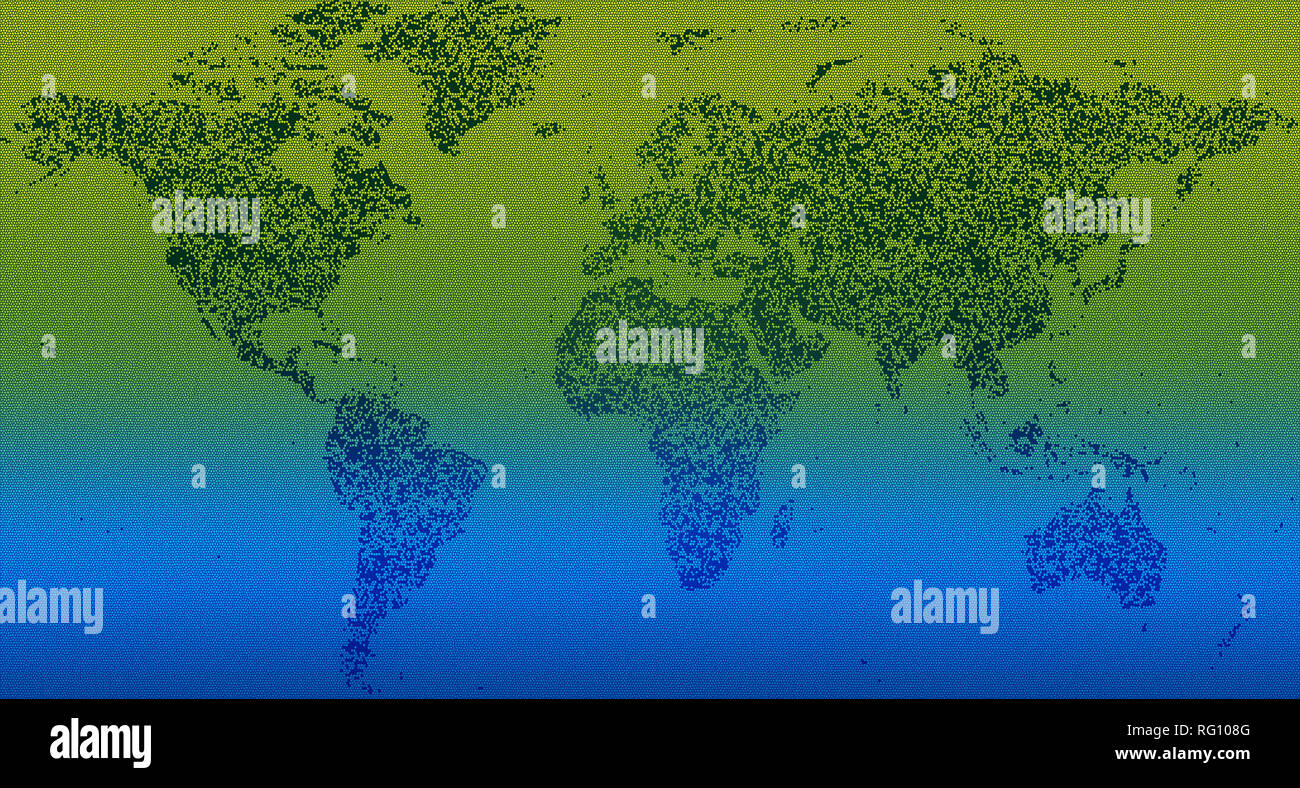 Grey map of world hi-res stock photography and images - Alamy