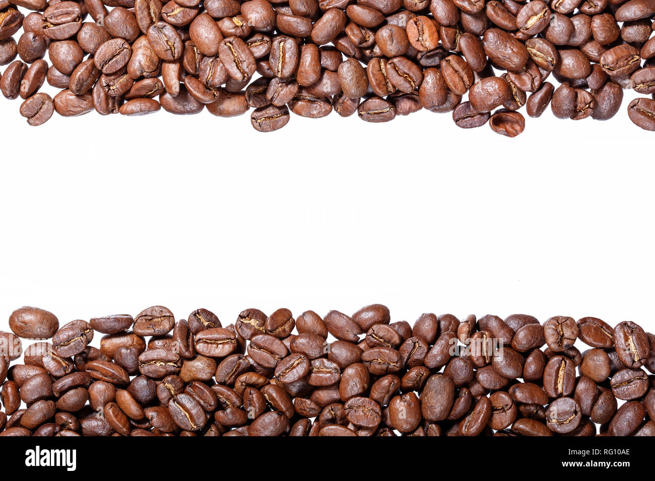 Frame of roasted coffee beans for your unique project Stock Photo - Alamy