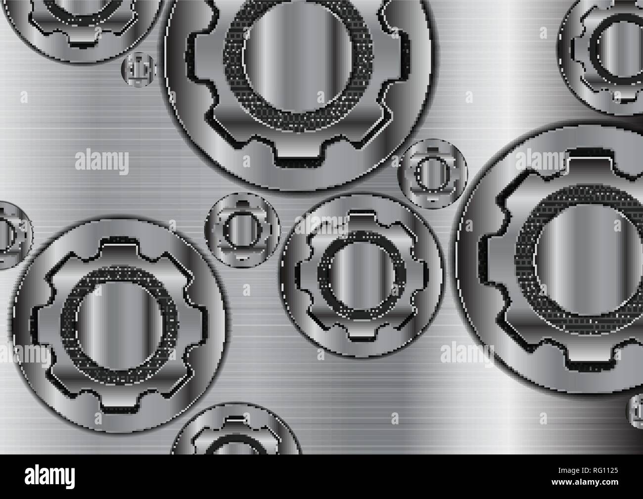 Gears vector vectors hi-res stock photography and images - Alamy