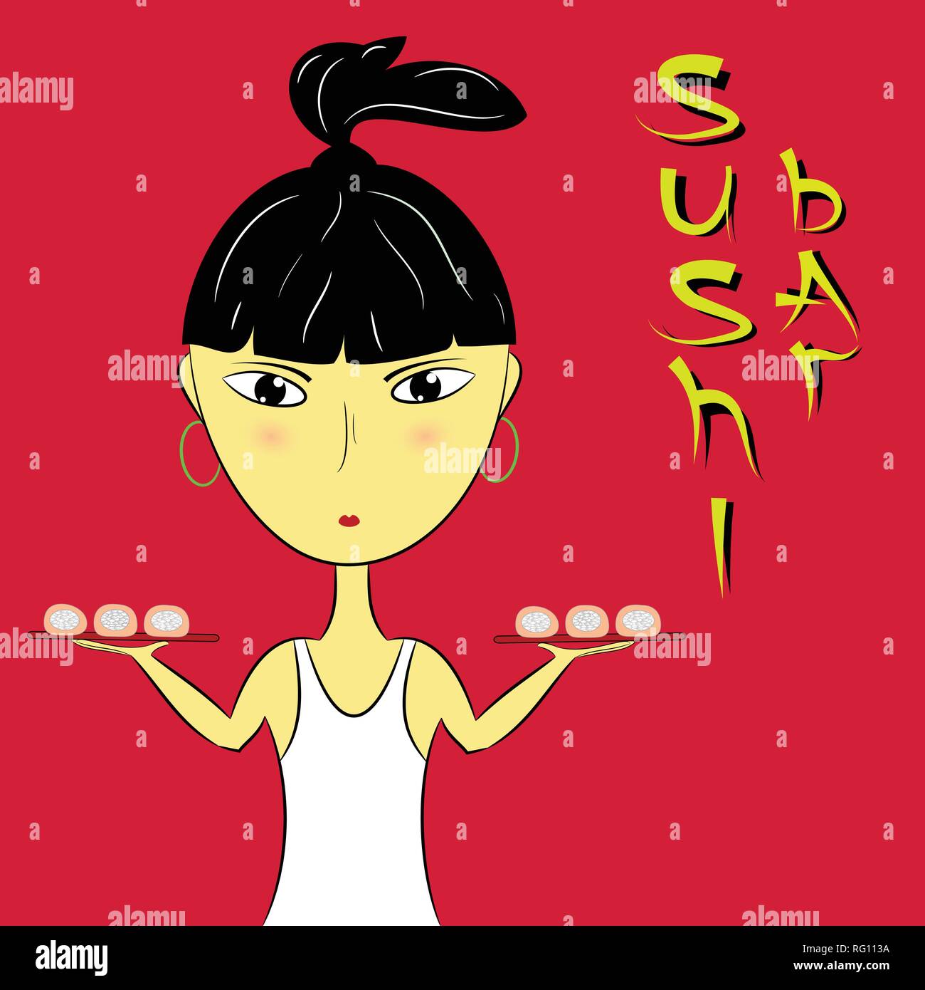 Rice bar Stock Vector Images - Alamy