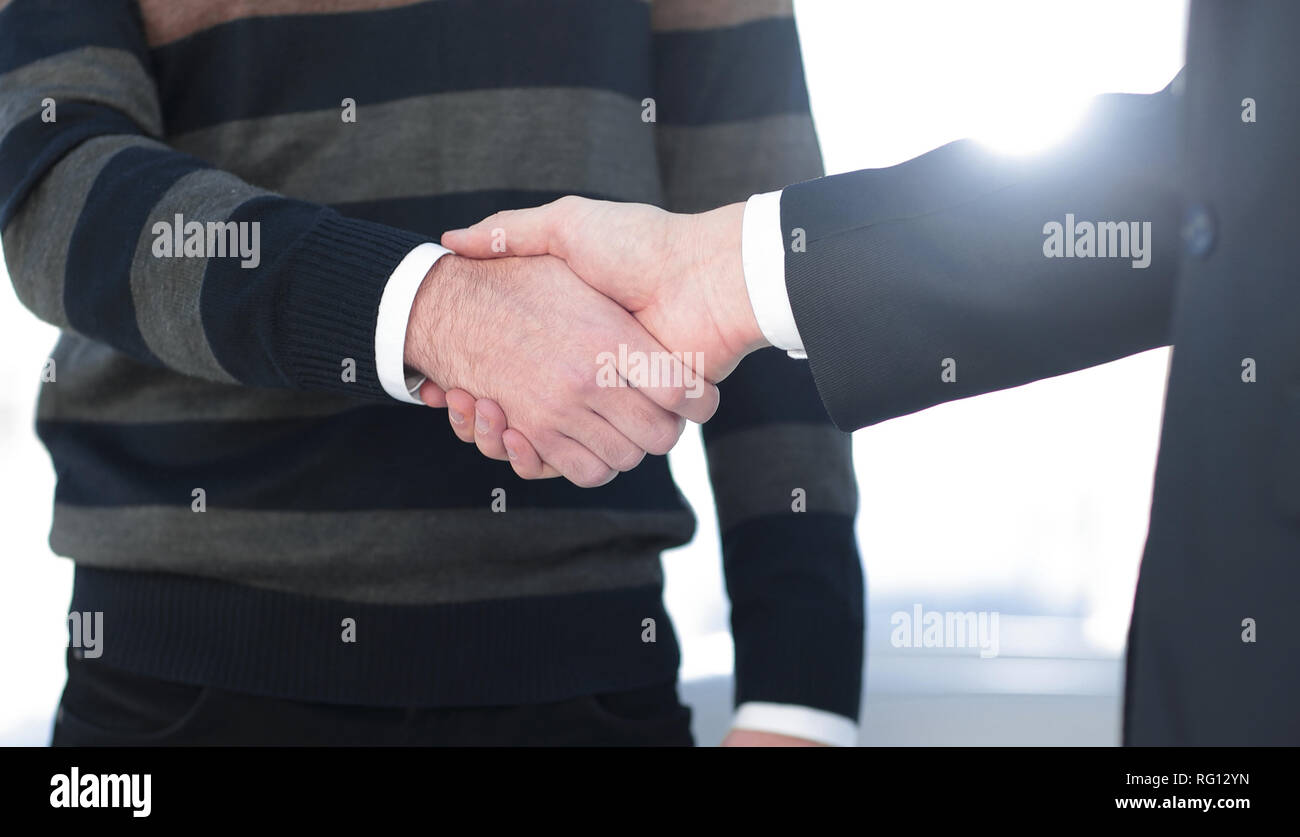 closeup.handshake business people Stock Photo - Alamy