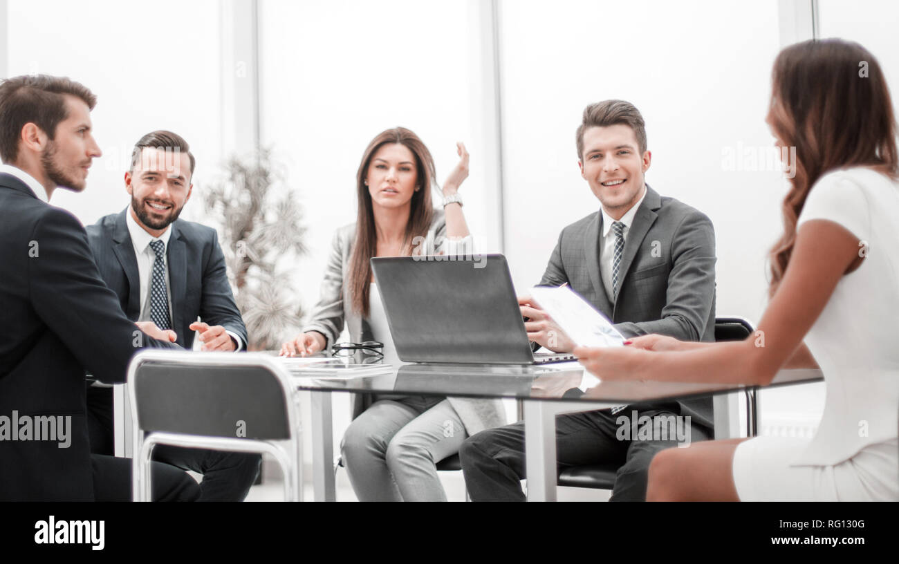 management of the company at the office meeting Stock Photo - Alamy