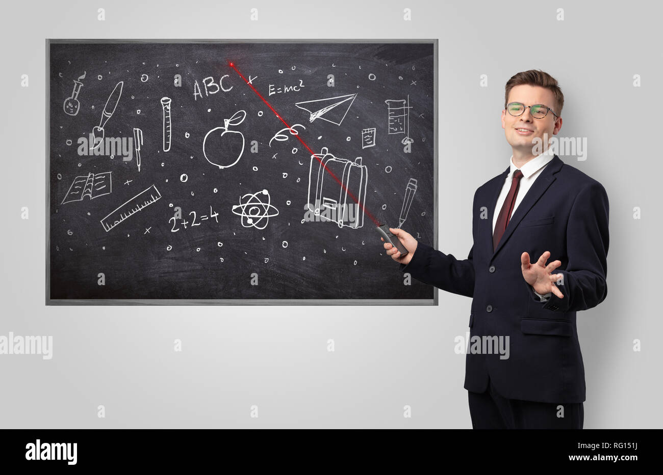 Laser pointer classroom hi-res stock photography and images - Alamy