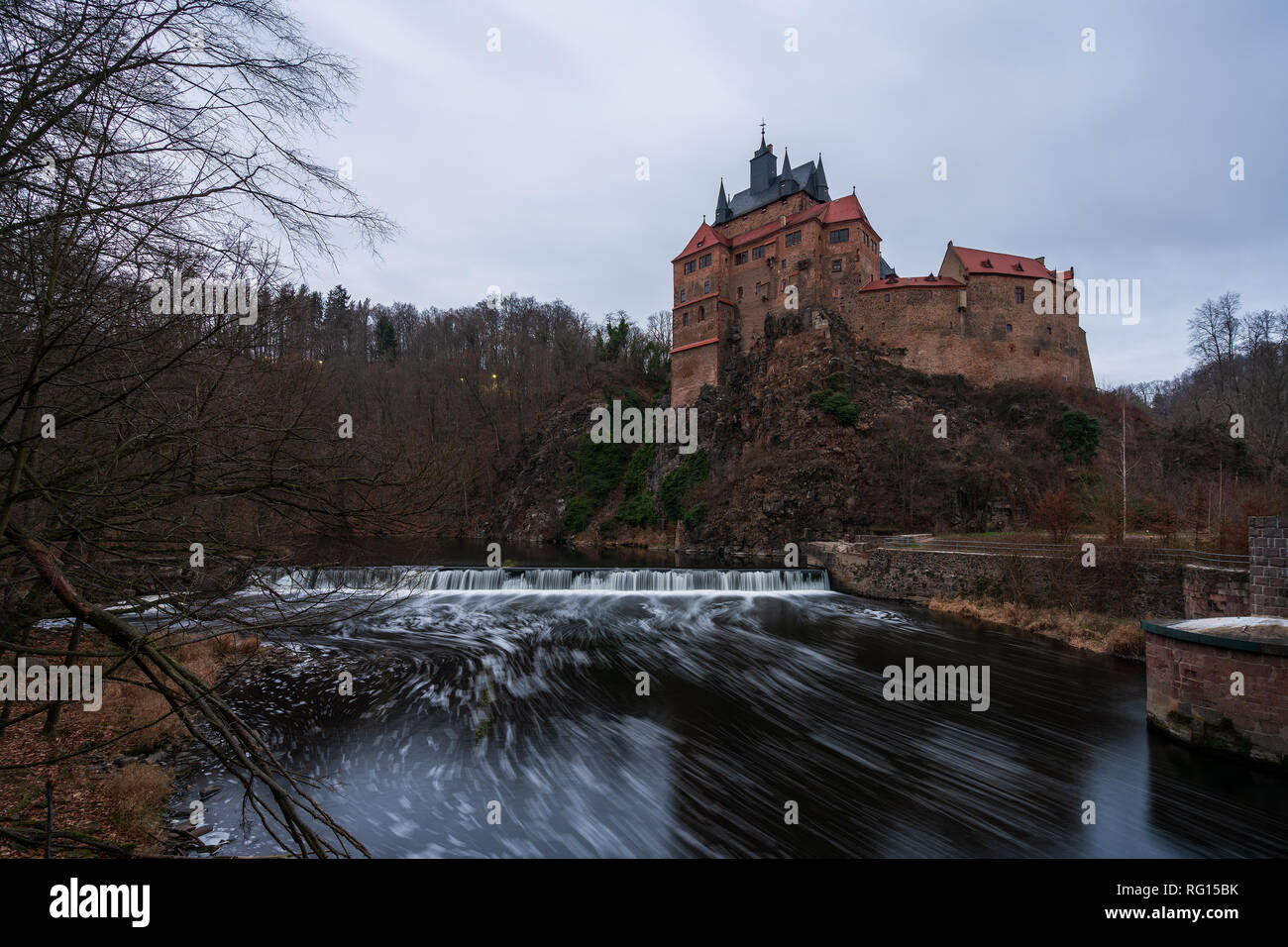 Kriebstein castle hi-res stock photography and images - Alamy