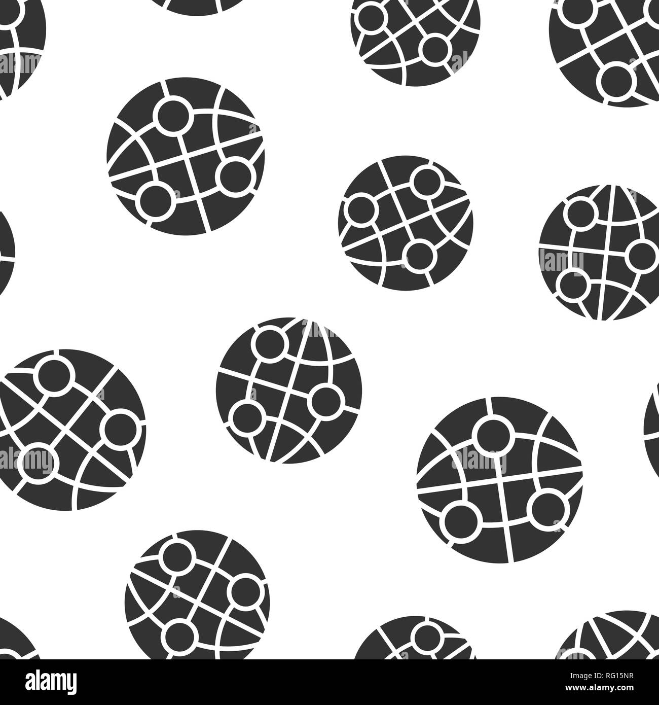 Earth planet icon seamless pattern background. Globe geographic vector ...