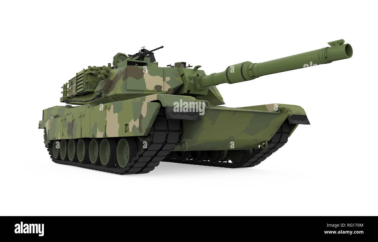 Military Tank Isolated Stock Photo - Alamy