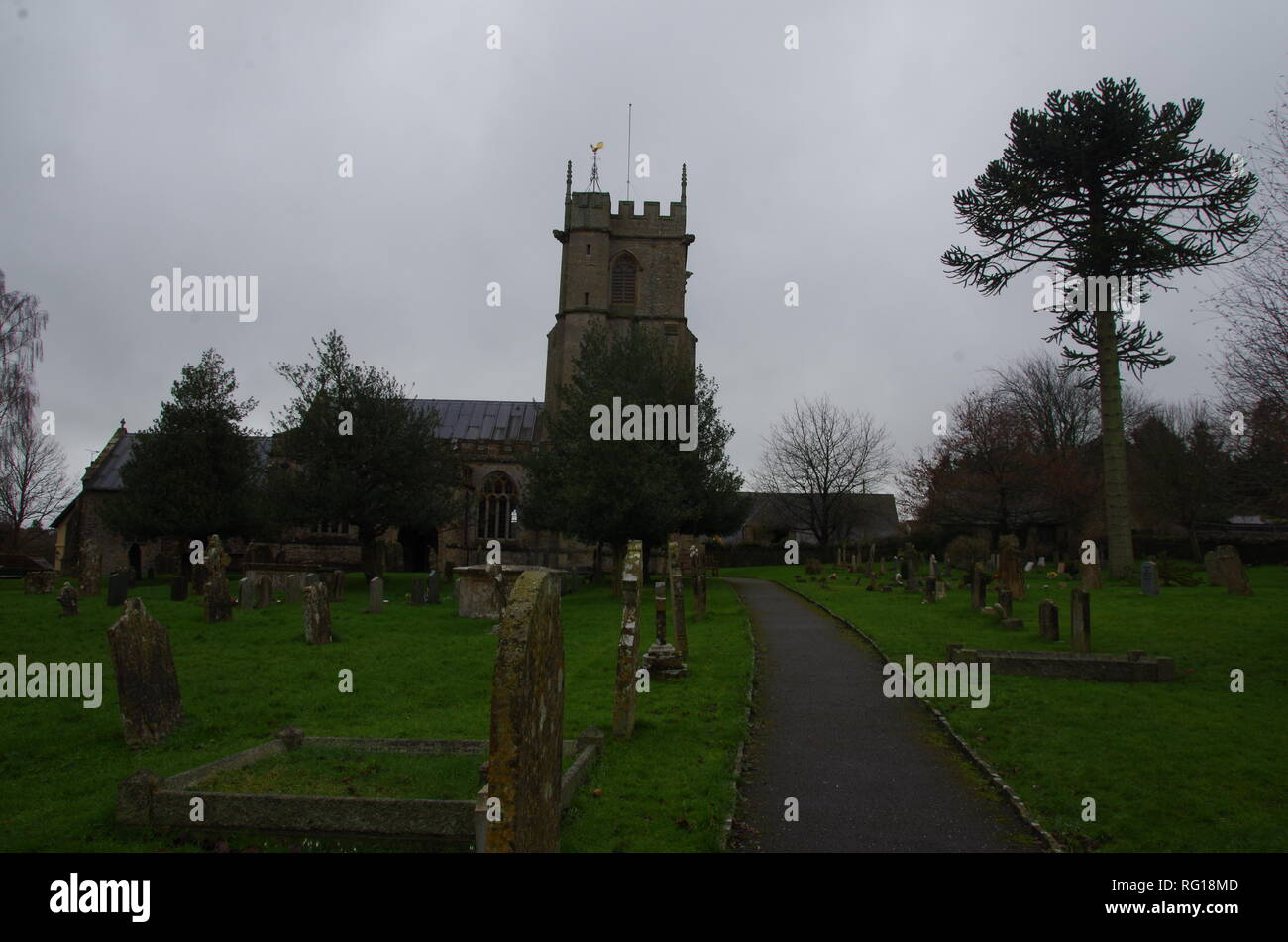 Yetminster. The Macmillan Way. Long-distance trail. Dorset. England. UK ...