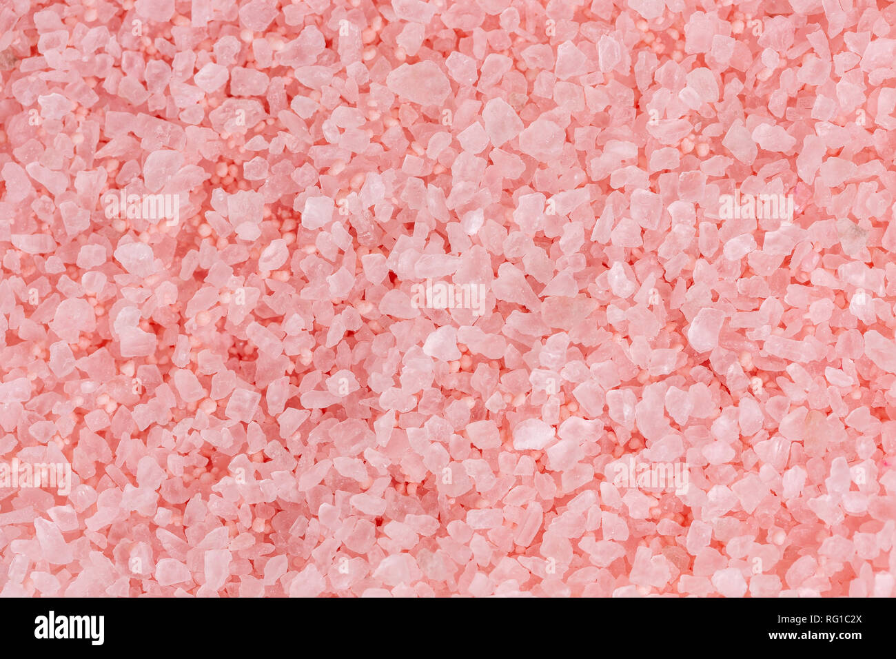 Himalayan pink spa salt background. Massage, aromatherapy Stock Photo ...