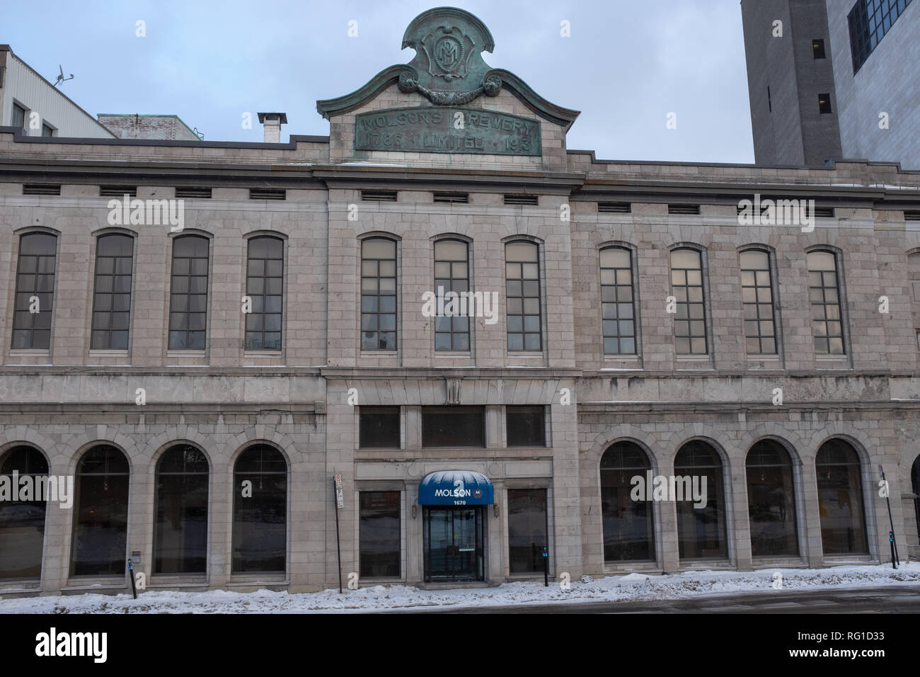 Old molson hi-res stock photography and images - Alamy