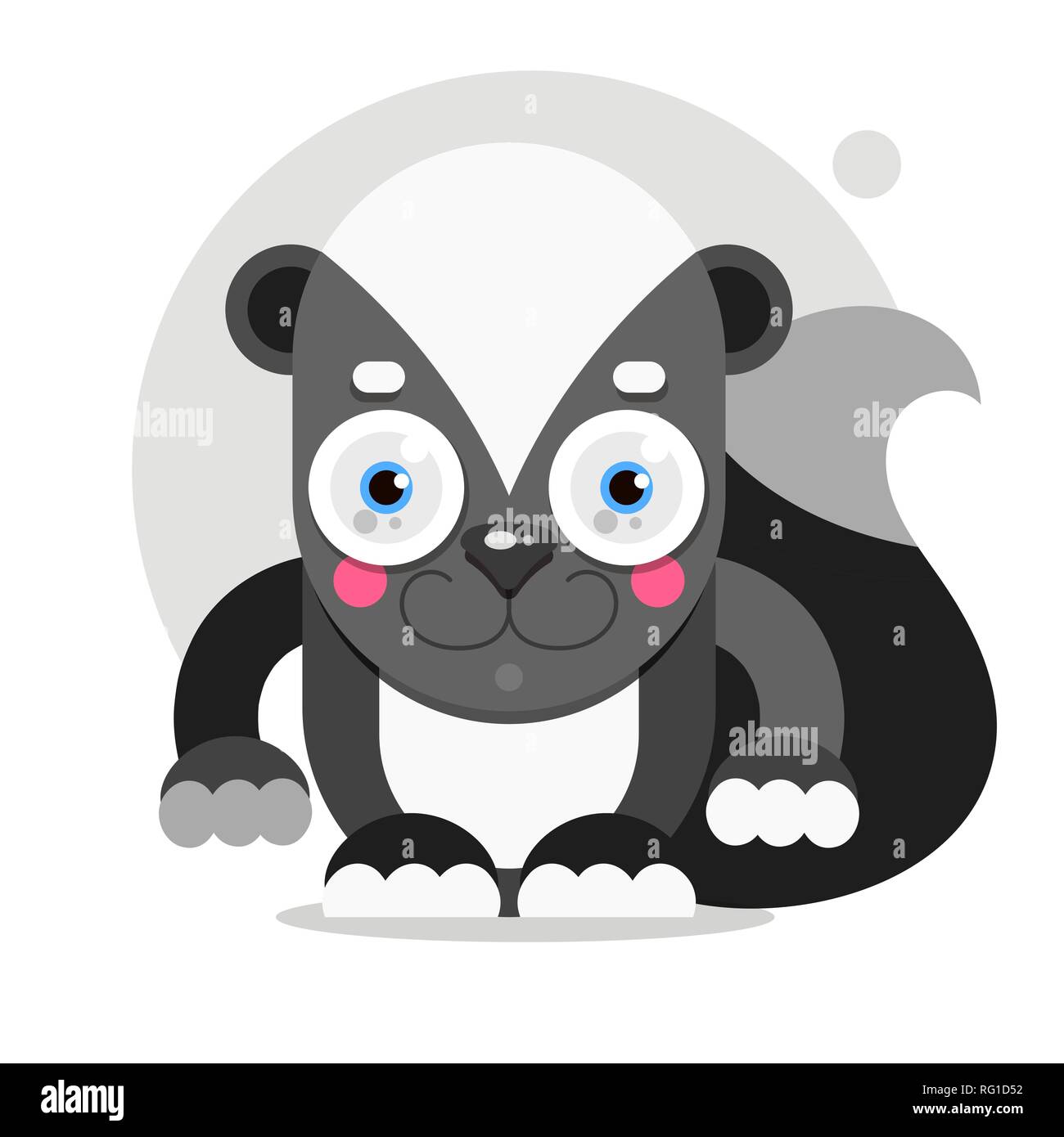 Cartoon skunk hi-res stock photography and images - Alamy