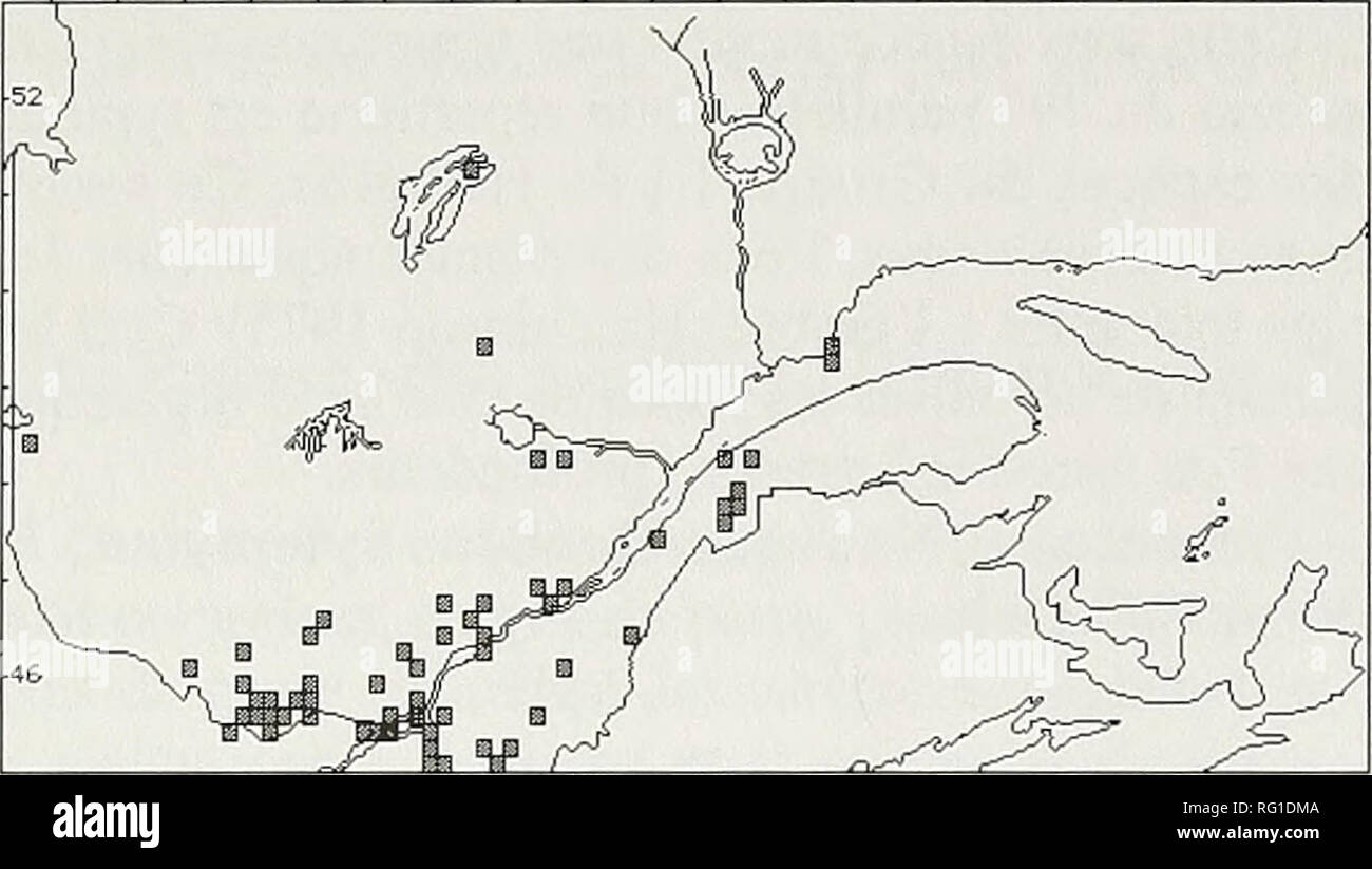 Map of rimouski quebec hi-res stock photography and images - Alamy