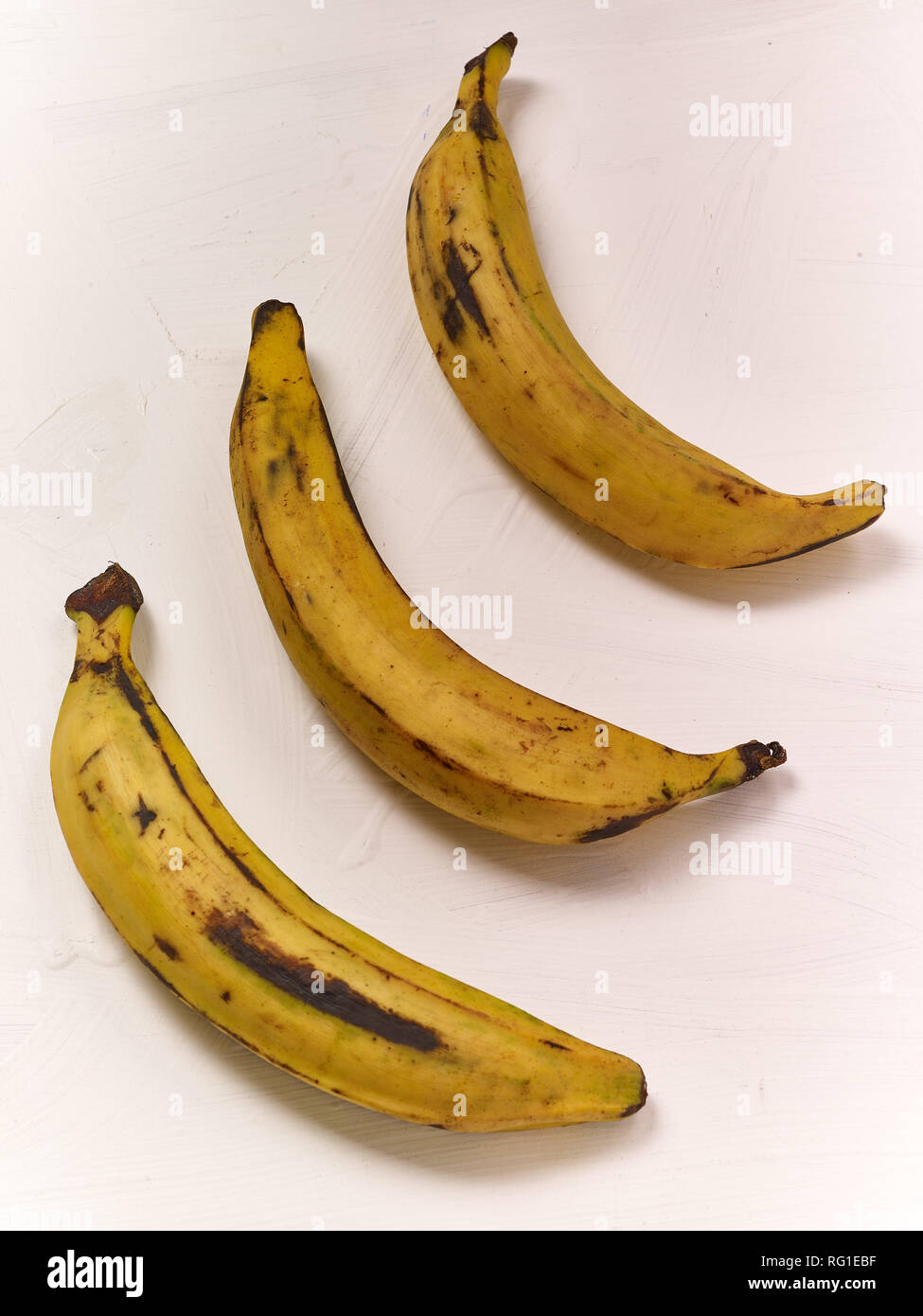 Ripe plantain food still life photograph Stock Photo - Alamy