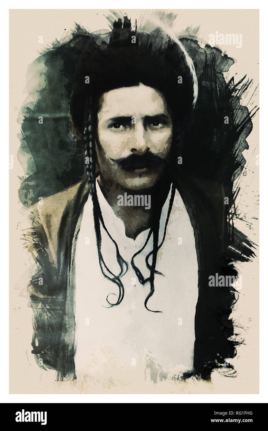 Man face close up model Cut Out Stock Images & Pictures - Alamy