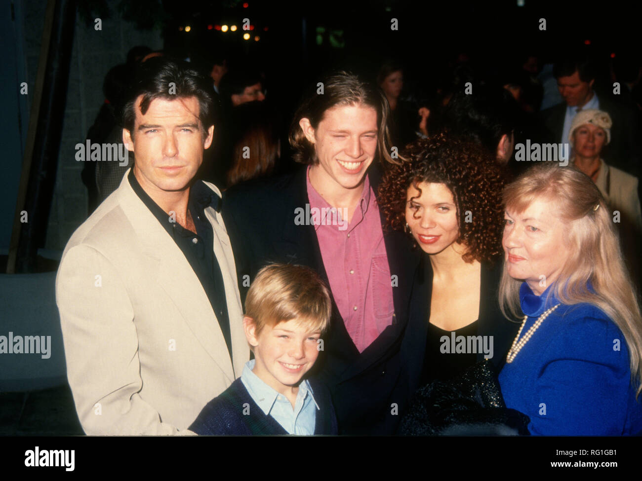 BEVERLY HILLS, CA - NOVEMBER 22: Actor Pierce Brosnan and sons Sean ...