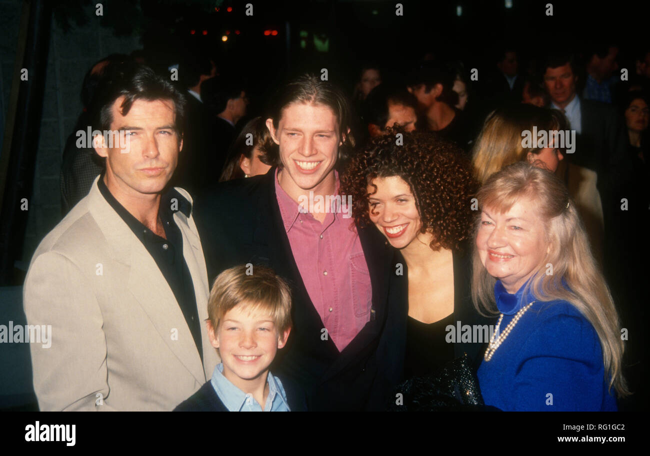 BEVERLY HILLS, CA - NOVEMBER 22: Actor Pierce Brosnan and sons Sean ...