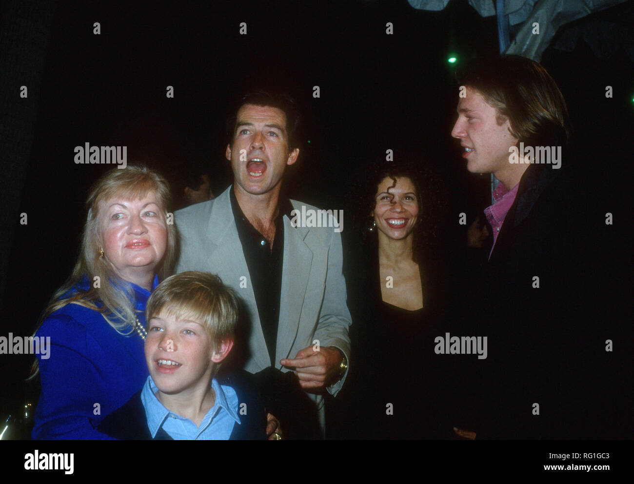 BEVERLY HILLS, CA - NOVEMBER 22: Actor Pierce Brosnan and sons Sean ...