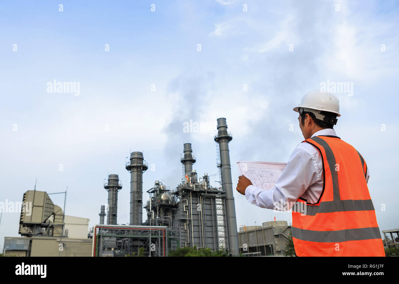 Gas turbine power plant hi-res stock photography and images - Alamy