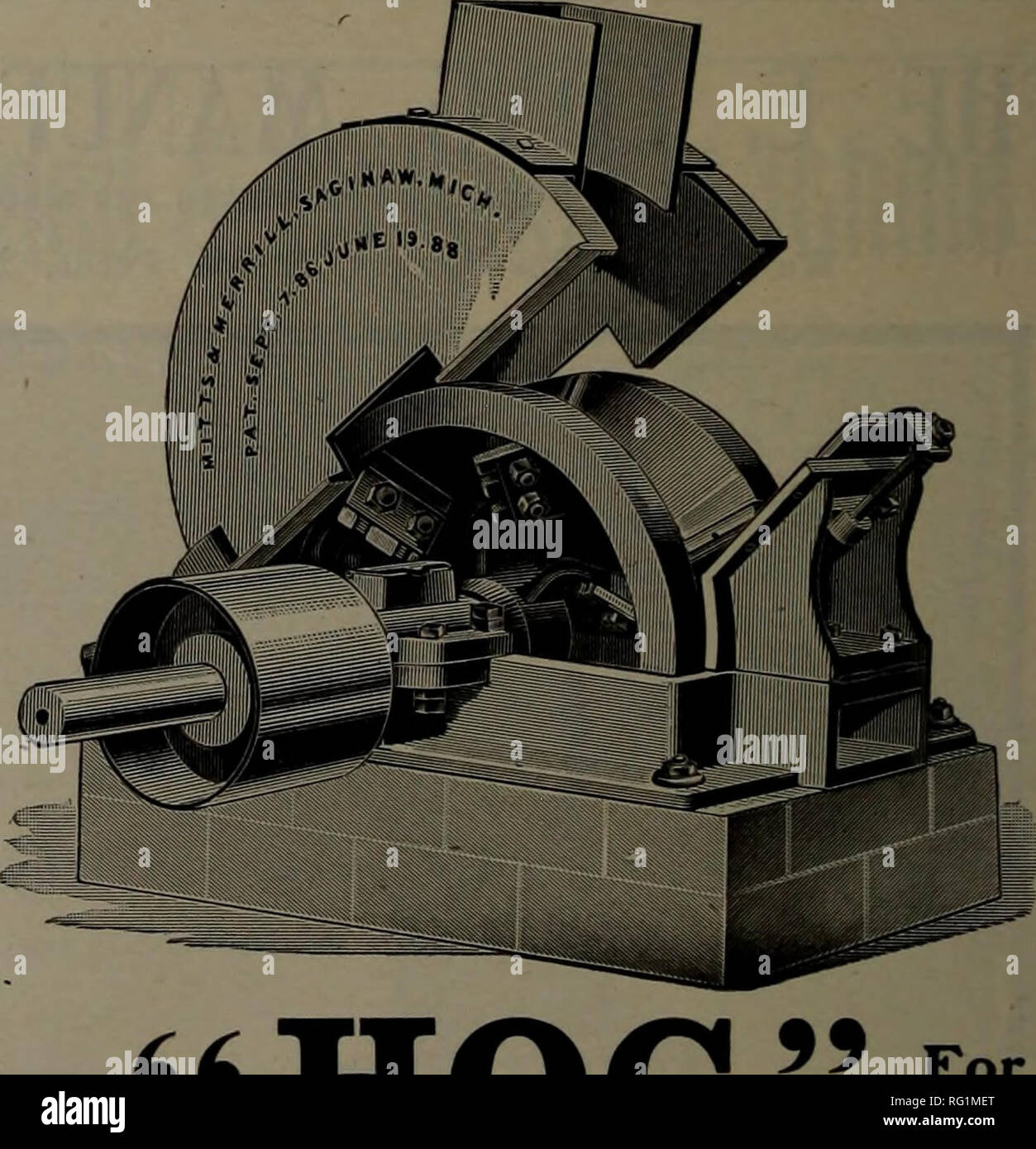 Veneer cutting mill hi-res stock photography and images - Alamy