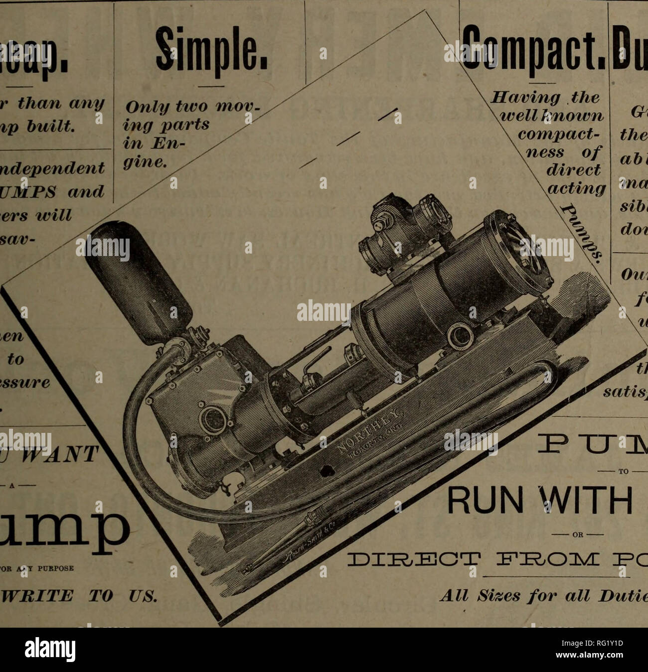 Direct acting pumps hi-res stock photography and images - Alamy