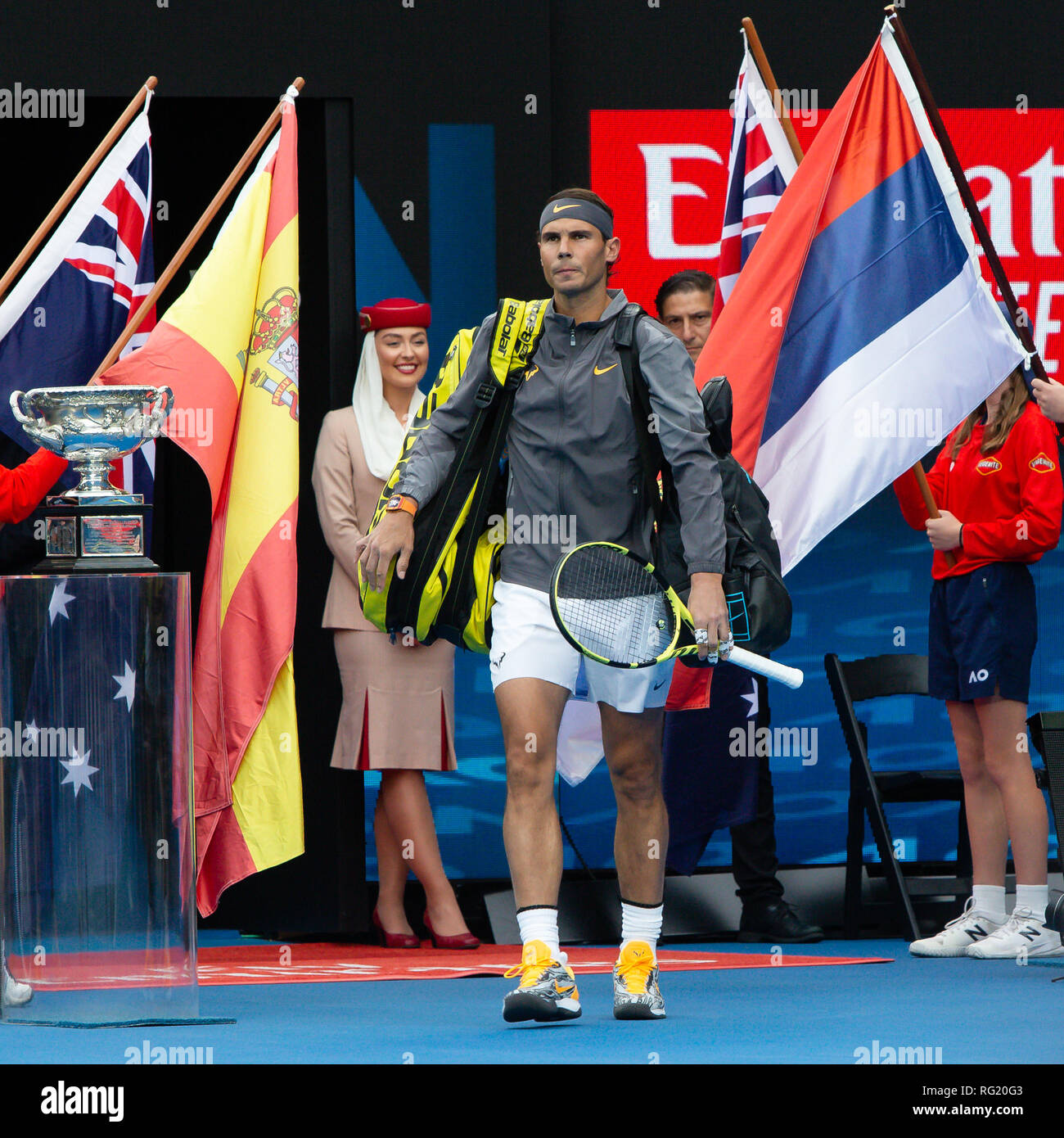 Melbourne, Australia. 27th Jan, 2019. Tennis: Grand Slam, Australia ...
