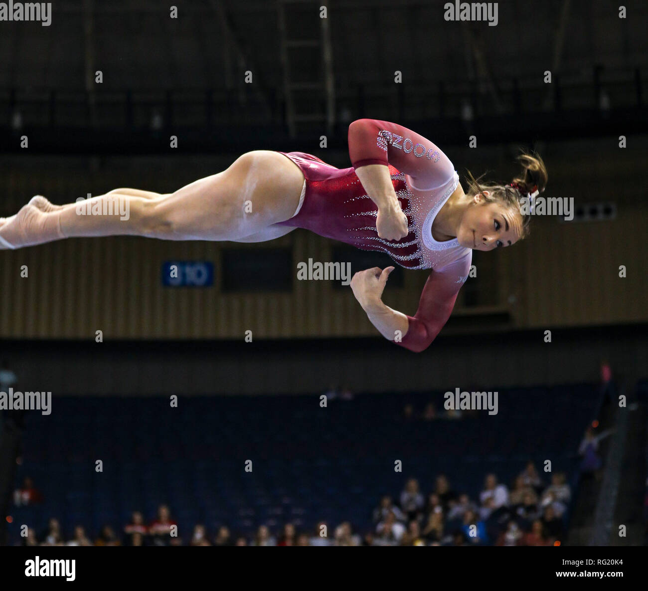 Fort Worth, Texas, USA. 26th Jan, 2019. Oklahoma's Maggie Nichols ...