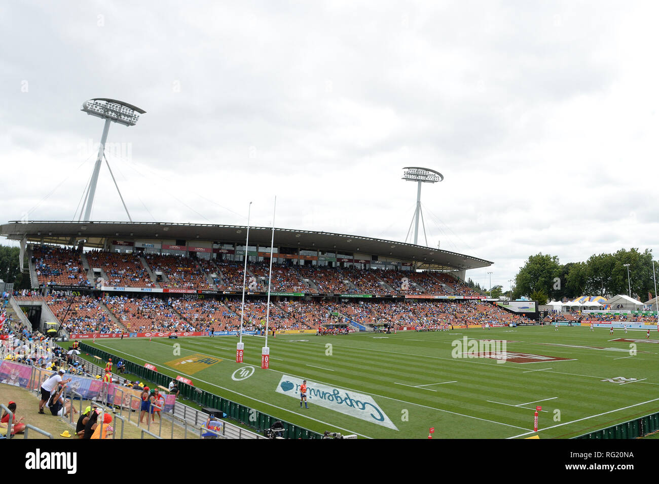 26th January 2019, FMG Stadium Waikato, Hamilton, New Zealand; HSBC ...