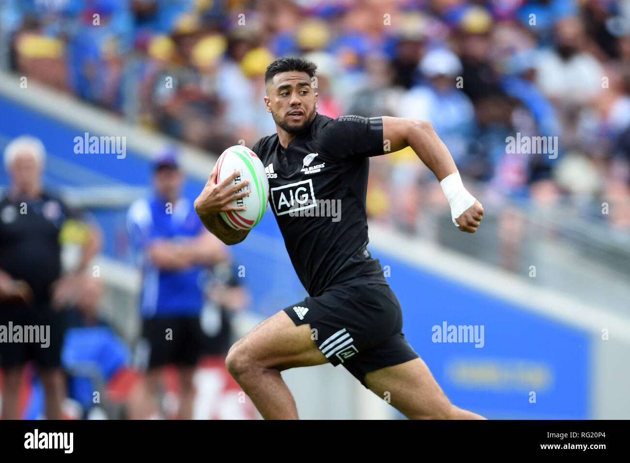 26th January 2019, FMG Stadium Waikato, Hamilton, New Zealand; HSBC ...