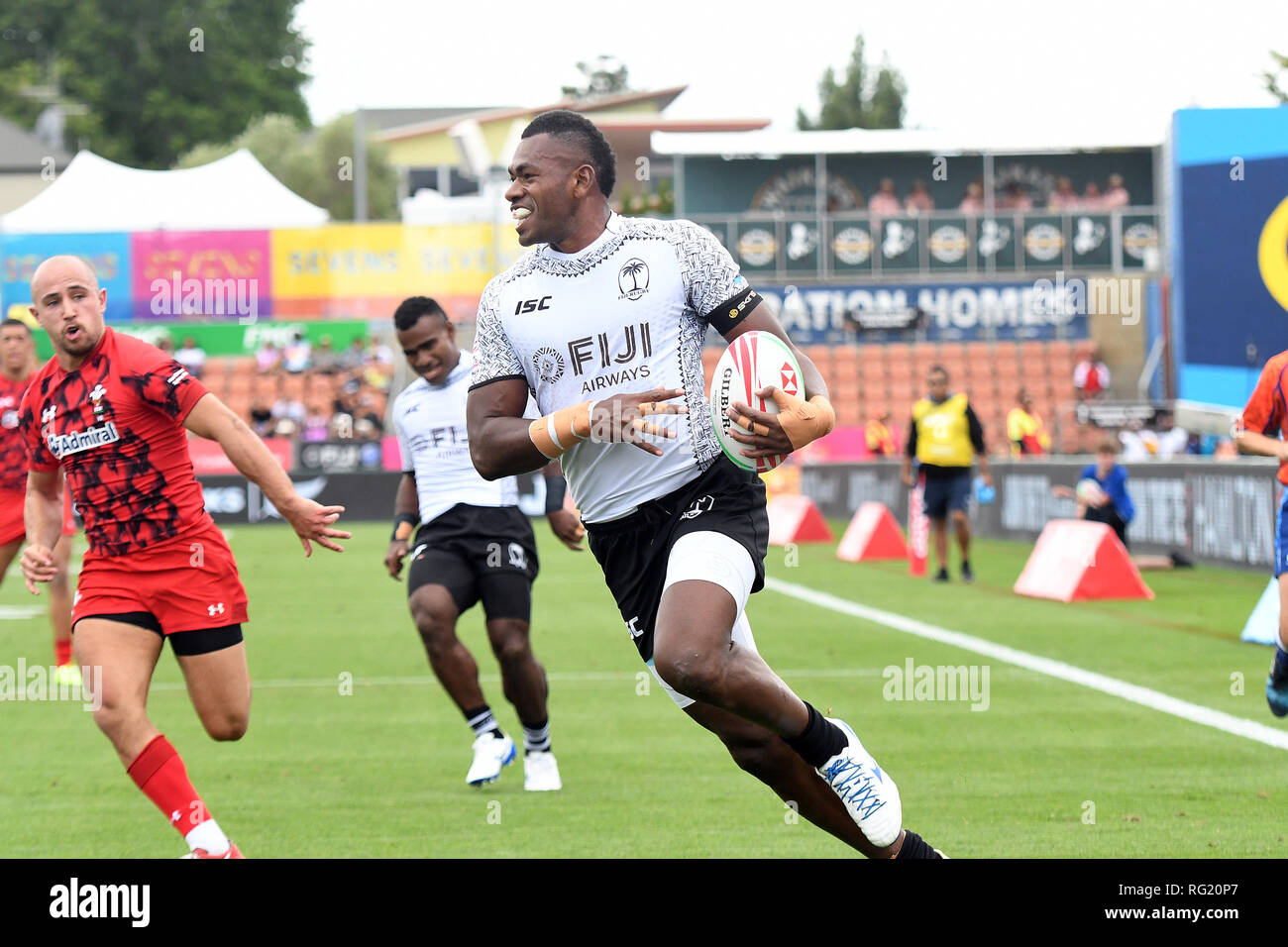 26th January 2019, FMG Stadium Waikato, Hamilton, New Zealand; HSBC ...