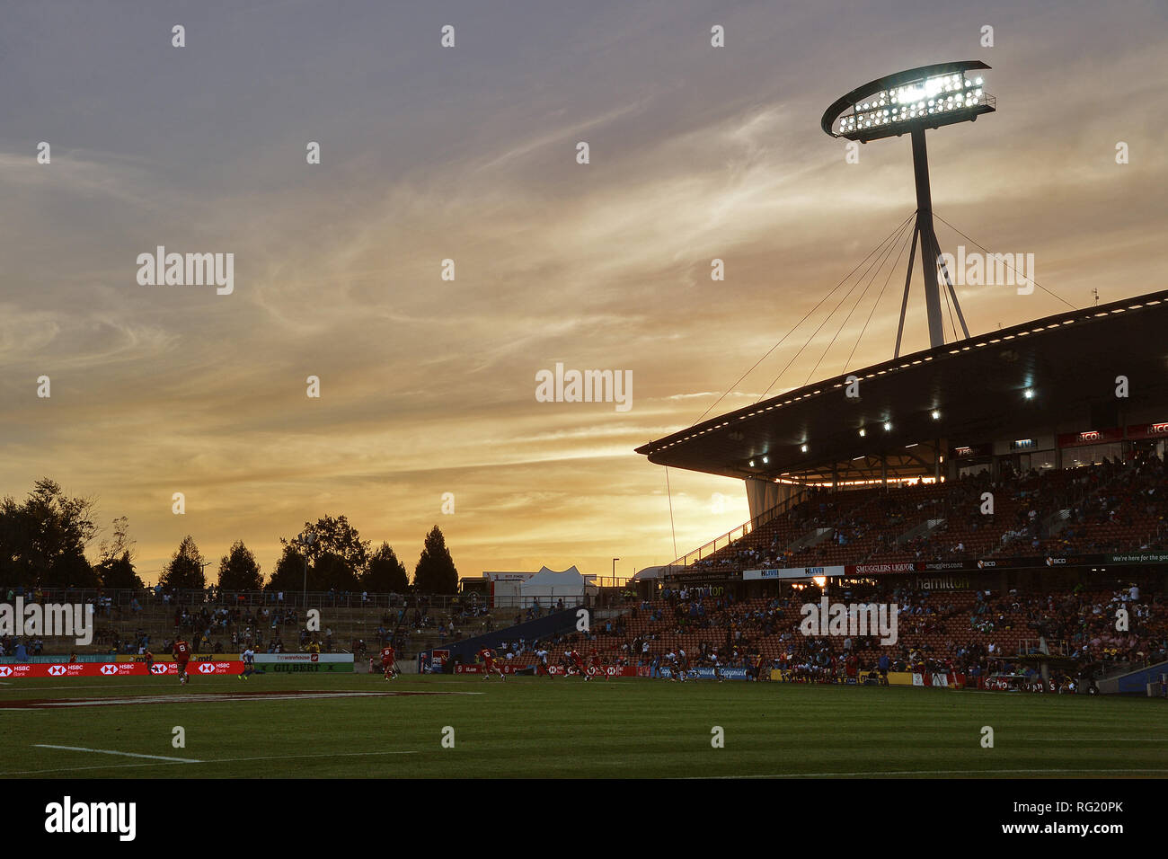 26th January 2019, FMG Stadium Waikato, Hamilton, New Zealand; HSBC ...