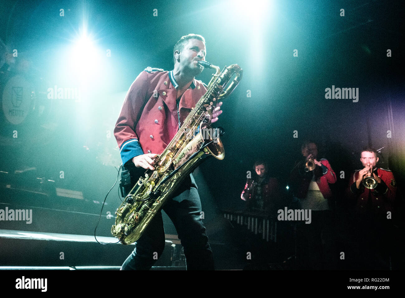 German techno marching band hi-res stock photography and images - Alamy