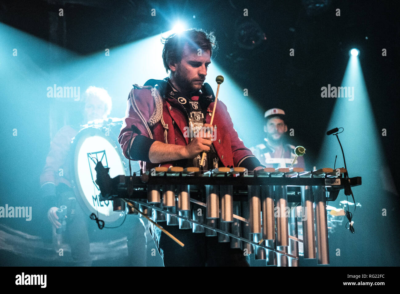 German techno marching band hi-res stock photography and images - Alamy