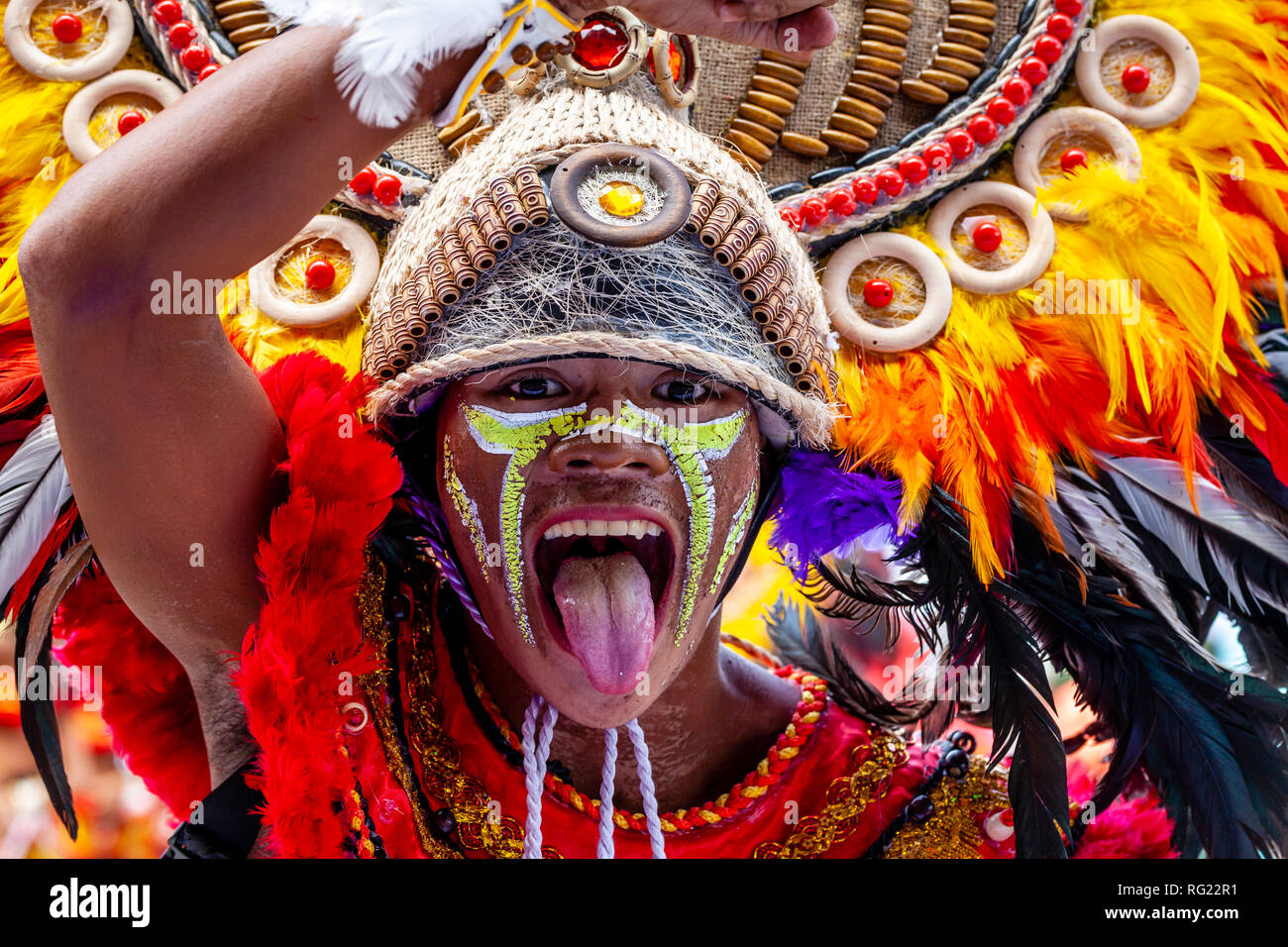 Iloilo City, The Philippines. 27th January 2019. Philippinos dressed in ...