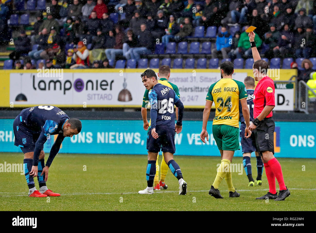 SITTARD, Netherlands, 27-01-2019, football, , Dutch eredivisie, season ...